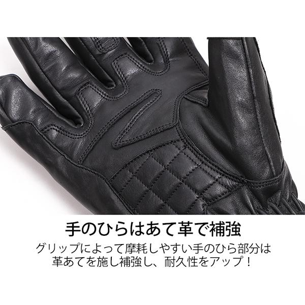 デグナー WG-44 ウィンターレザーグローブ WINTER LEATHER GLOVES 牛革 透湿防水フィルム 冬用 グローブ WG44 DEGNER : degner-wg44 ...