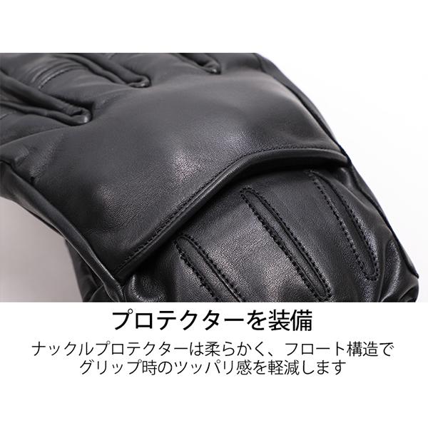 デグナー WG-44 ウィンターレザーグローブ WINTER LEATHER GLOVES 牛革 透湿防水フィルム 冬用 グローブ WG44 DEGNER : degner-wg44 ...