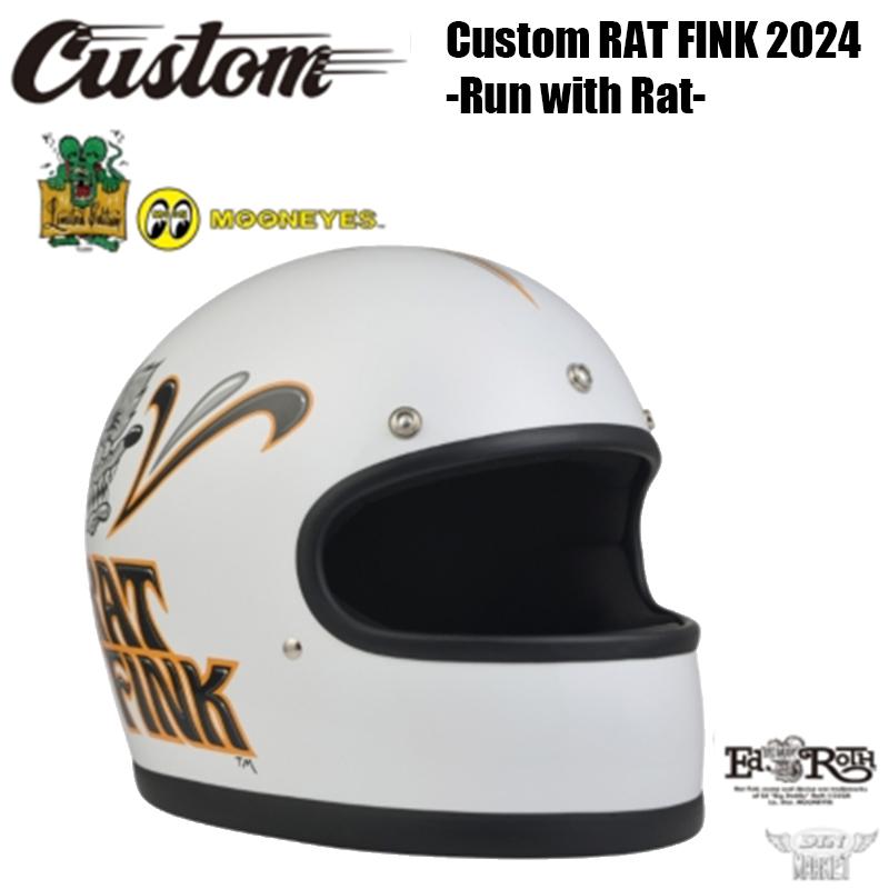 Custom RAT FINK 2024-Run with Rat- フルフェイス カスタム ラットフィンク : dinmarket ...
