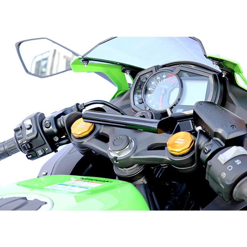 KIJIMA キジマ 204-0643 マウントバーステー ZX-25R 20Y- / ZX-4RR ZX-4R SE 23y- スマホ ナビ ドリンクホルダークランプ : Garage ...