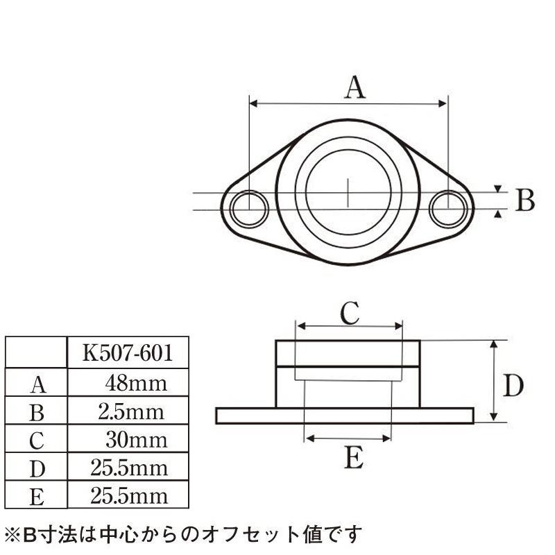 KIJIMA キジマ K507-601 ラバーインシュレーター ピッチ48 PE24タイオウ 31mmケイ : Garage R30 - 通販 - Yahoo!ショッピング