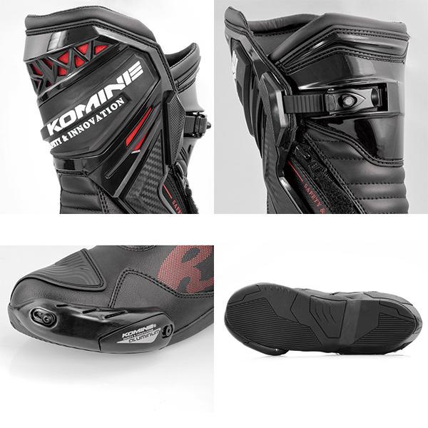 コミネ BK-087 スプリームレーシングブーツ ブーツ レーシングブーツ KOMINE 05-087 : Garage R30 - 通販 - Yahoo!ショッピング