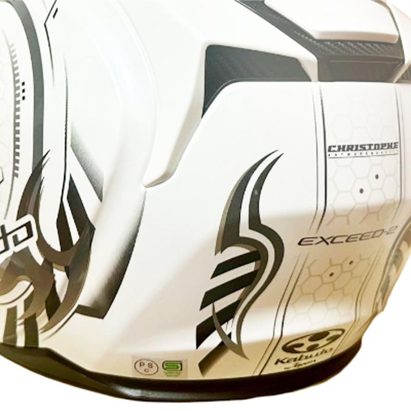 OGK Kabuto（オージーケーカブト） OGK kabuto EXCEED-2 CYBER エクシード・2 サイバー ジェットヘルメット インナーサンシェード エクシード2 インナー ...