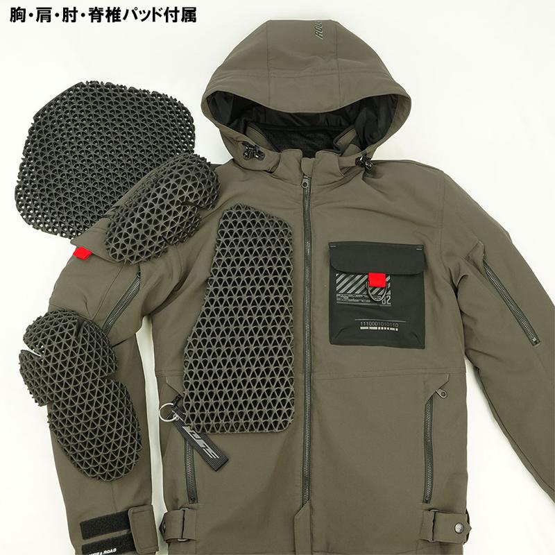 ラフ＆ロード RR7254 エアスルーソフトシェルストレッチパーカーFP メッシュパッドフル装備 ROUGH＆ROAD : Garage R30 - 通販 - Yahoo!ショッピング