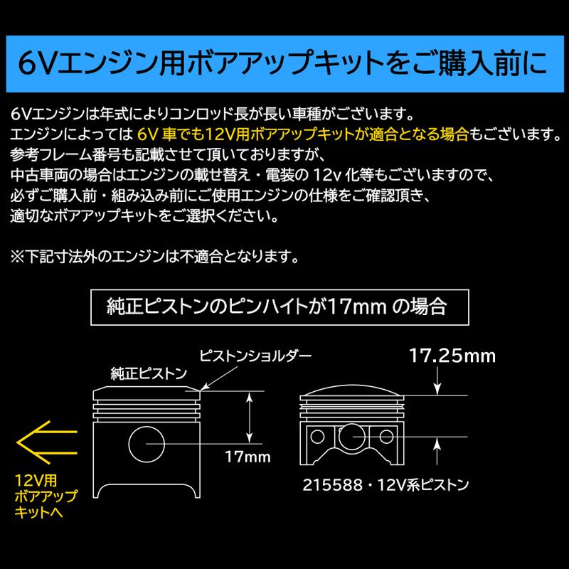 シフトアップ SHIFTUP 215488 6v モンキー88cc ハイレボリューションボアップキット タイプ3 モンキー ゴリラ ダックス CD50 SHIFT UP : Garage ...