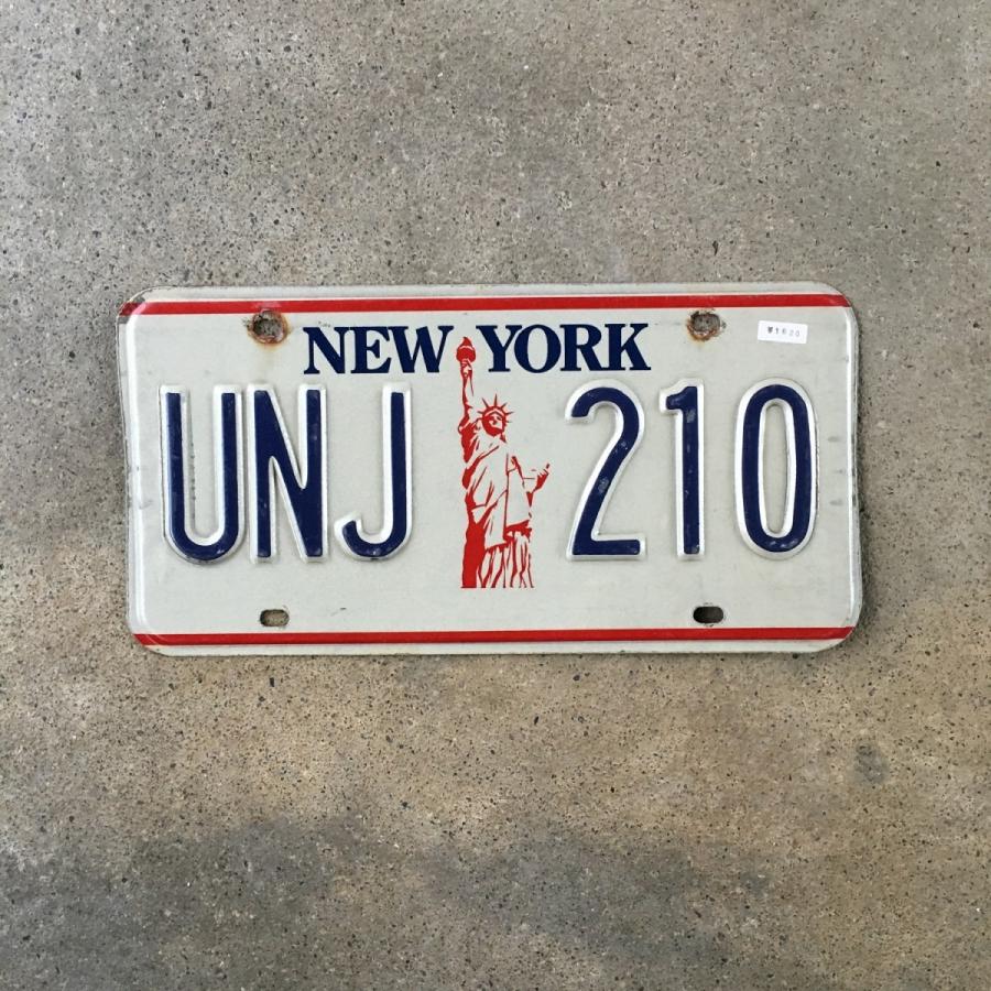 NEW YORK LICENSE PLATE NYナンバープレート USED クリックポスト同梱可能 : GreenDale 雑貨店 - 通販 ...