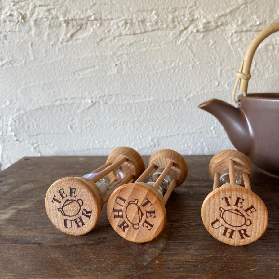 REDECKER レデッカー 砂時計 ティータイマー 3分計 木製 シンプル おしゃれ レトロ ドイツ製 Redecker ...