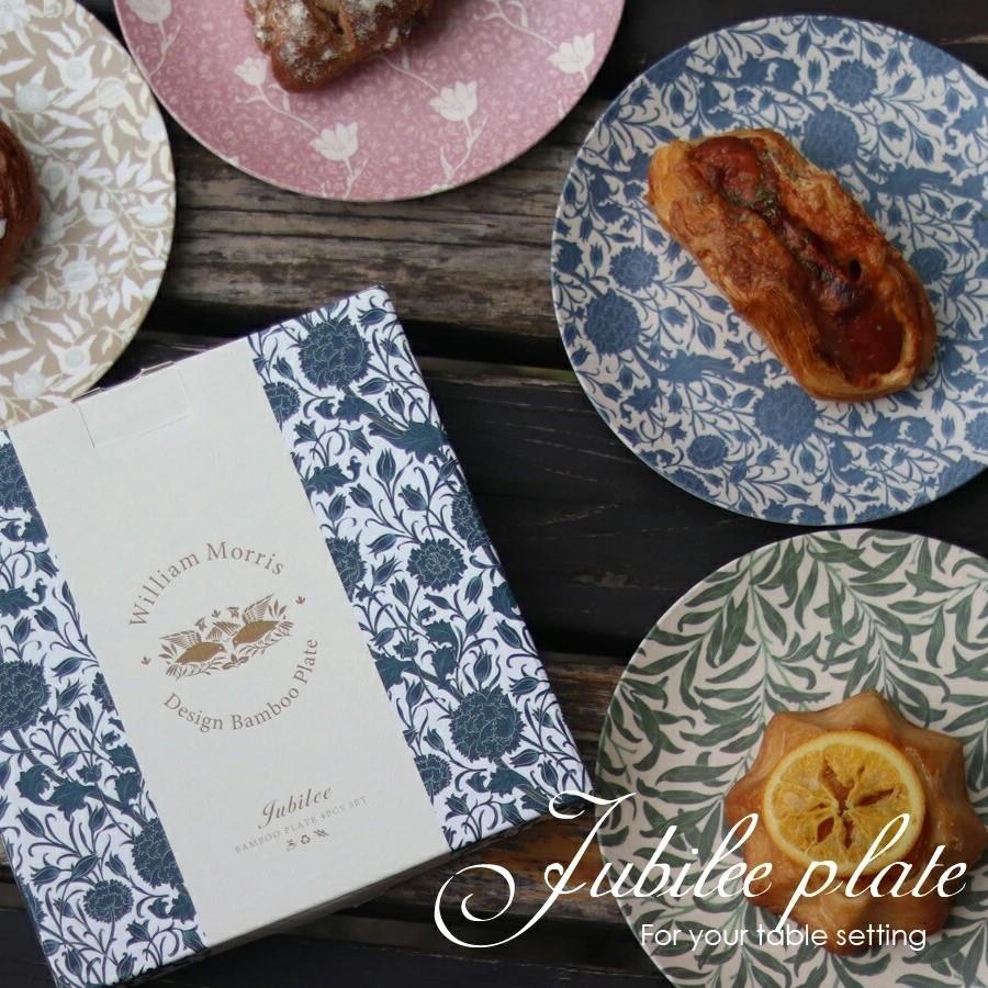 Jubilee ウィリアムモリス プレート ケーキプレート 20cm 4枚セット B : GreenDale 雑貨店 - 通販 - Yahoo!ショッピング