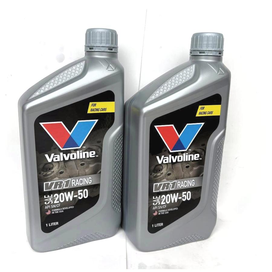 Philips 在庫有ります NEWボトル1L 2本セット Valvoline バルボリン VR1 Racing レーシングオイル 20W-50 SN/CF 鉱物油 : Garageshop ...