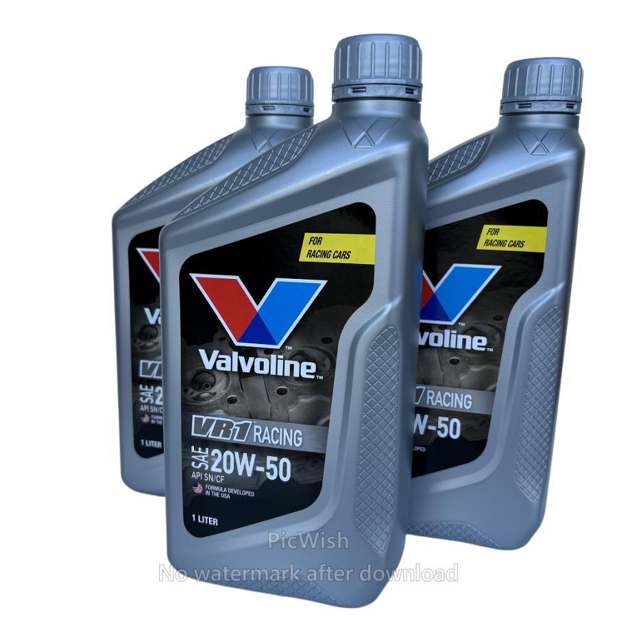 Valvoline 在庫有ります NEWボトル1L 3本セット バルボリン VR1 Racing レーシングオイル 20W-50 SN/CF 鉱物油 : Garageshop エグチ - 通販 ...