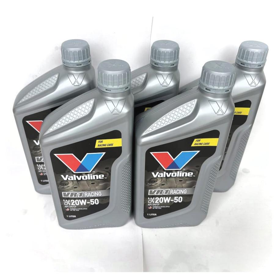 Philips 在庫有ります NEWボトル1L 5本セット Valvoline バルボリン VR1 Racing レーシングオイル 20W-50 SN/CF 鉱物油 : Garageshop ...