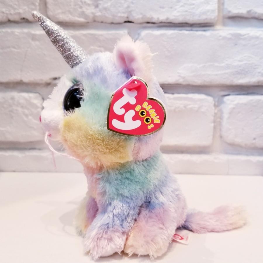 ビーニーブーズ ty 〔ヘザー〕Mサイズ ぬいぐるみ ネコ ユニコーン オッドアイ :ty36250:GARAKUTA合衆国 Yahoo!店 ...