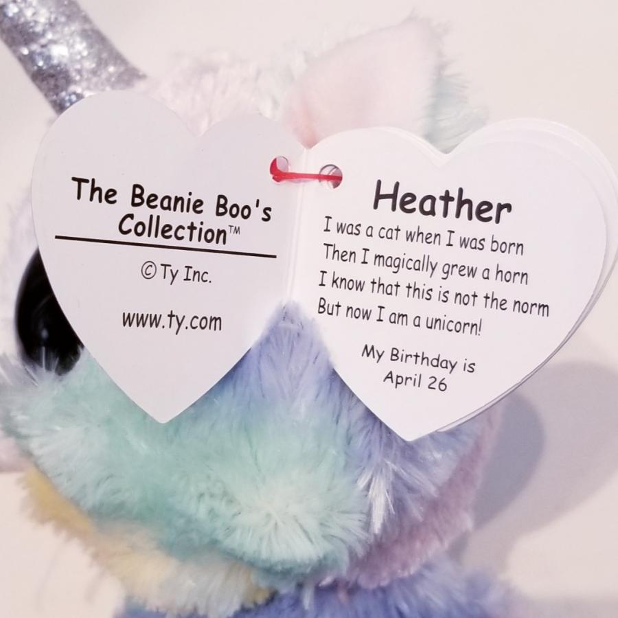 ビーニーブーズ ty 〔ヘザー〕Mサイズ ぬいぐるみ ネコ ユニコーン オッドアイ : GARAKUTA合衆国 Yahoo!店 - 通販 ...