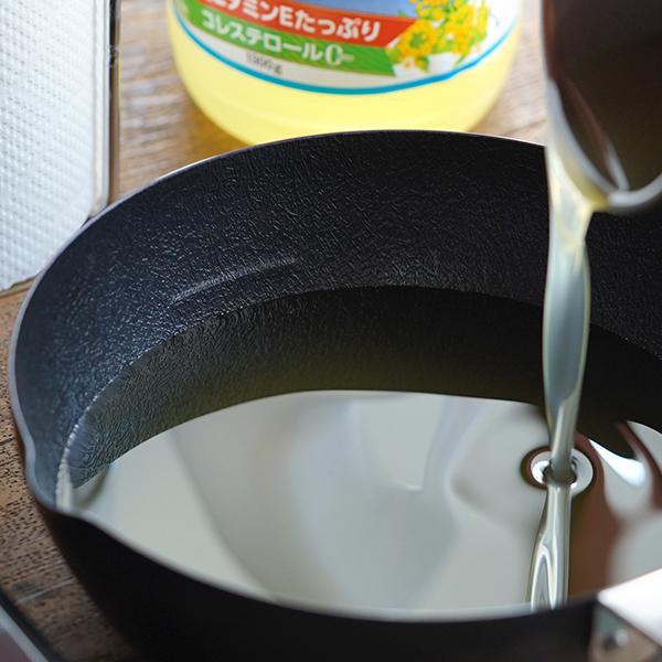 ambai 玉子焼 深炒20 炒め鍋 深型 揚げ物 鉄 IH対応 ガス 直火対応 日本製 : がらんどう 手仕事品と贈り物 - 通販 - Yahoo!ショッピング