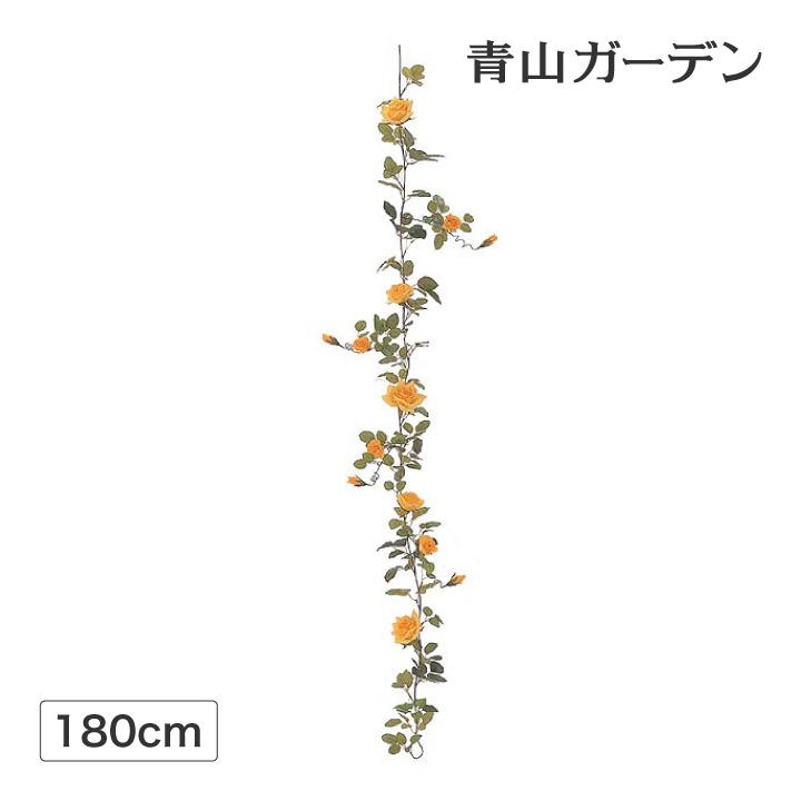 タカショー 人工観葉植物 造花 業務用 施設 オフィス 店舗 装飾 フェイク グリーン リアル 飾り / ローズイエローガーランド /小型 ...