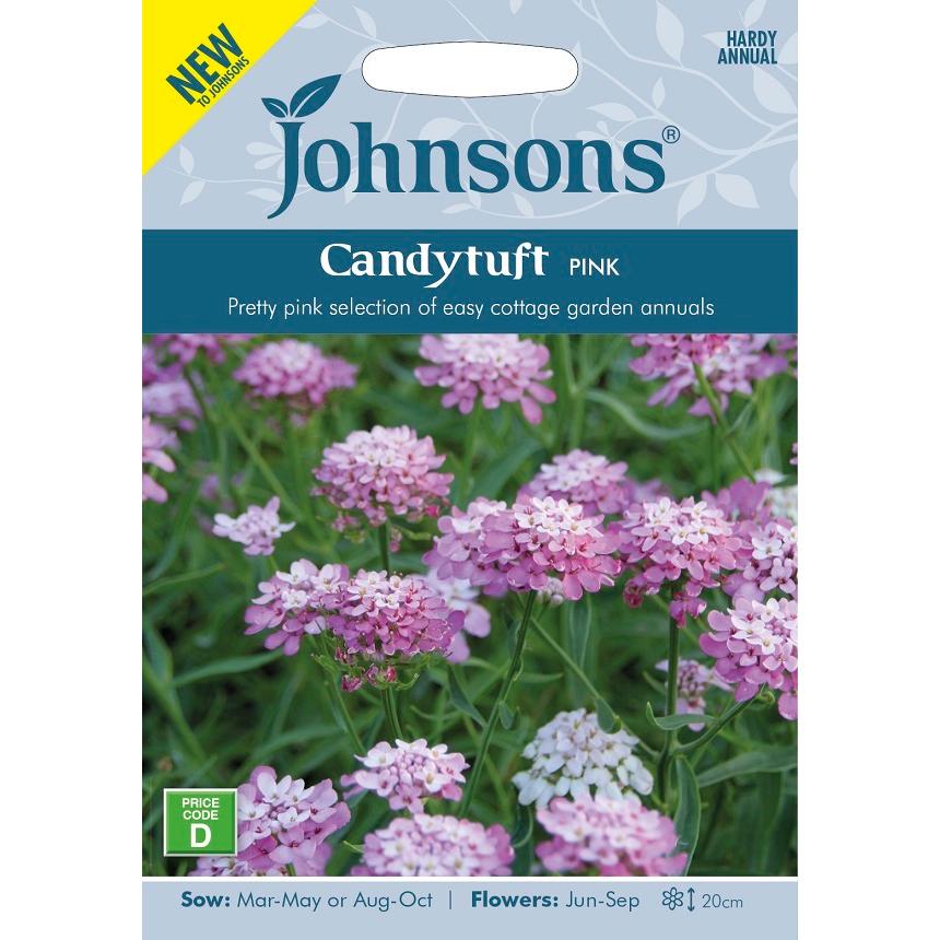 【種子】 Johnsons Seeds Candytuft Pink キャンディタフト（イベリス） ピンク ジョンソンズシード : Gardener s Shop Ivy - 通販 ...