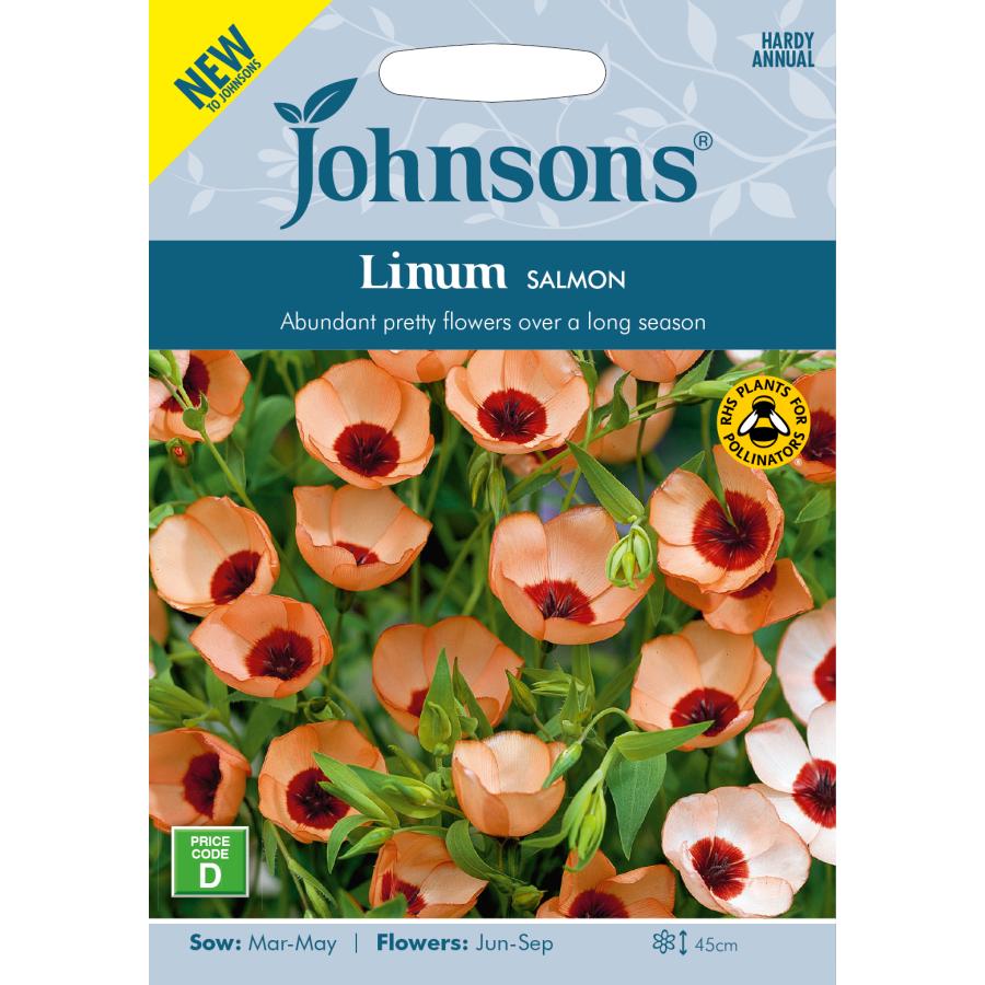 【種子】Johnsons Seeds Linum SALMON リナム サーモン ジョンソンズシード : Gardener s Shop ...
