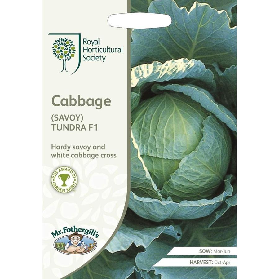 【種子】Mr.Fothergill's Seeds Royal Horticultural Society Cabbage (SAVOY ...