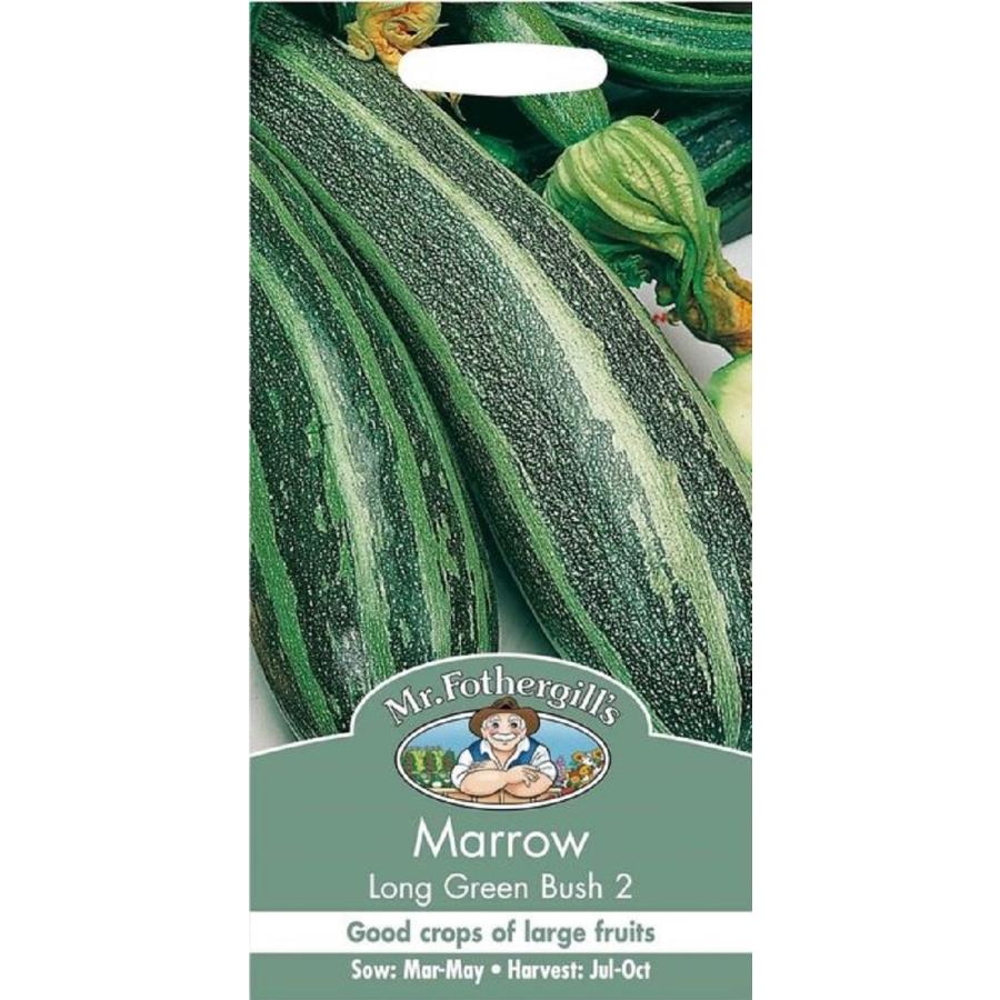 【種子】 Mr.Fothergill's Seeds Marrow Long Green Bush 2 マロウ ロング・グリーン・ブッシュ・2 ...