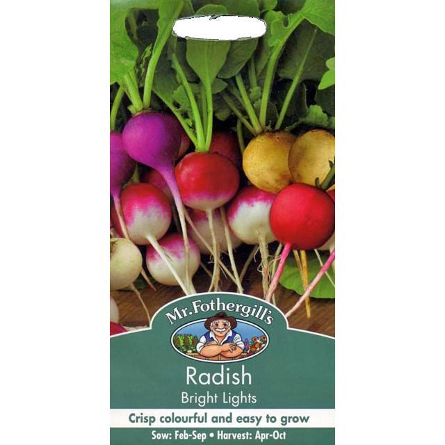 【種子】 Mr.Fothergill's Seeds Radish Bright Lights ラディッシュ ブライト・ライツ ミスター・フォ ...
