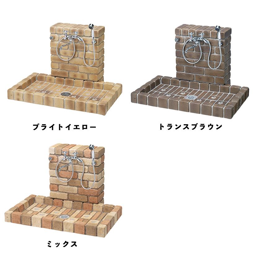 水栓柱/立水栓 シャワープレイス スクエアタイプ 立面 「PF-SP-2T-2」-nikko ニッコーエクステリア-（メーカー直送・代金引換不可） : ガーデンマート Yahoo!店 - 通販 ...