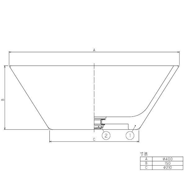 ガーデンポット 金彩水鉢 ブラック「TK3-E-CBB」ONLY ONE オンリーワン 立水栓・水栓柱用水受け 水栓パン ガーデンパン（メーカー直送・代金引換不可） : ガーデンマート ...