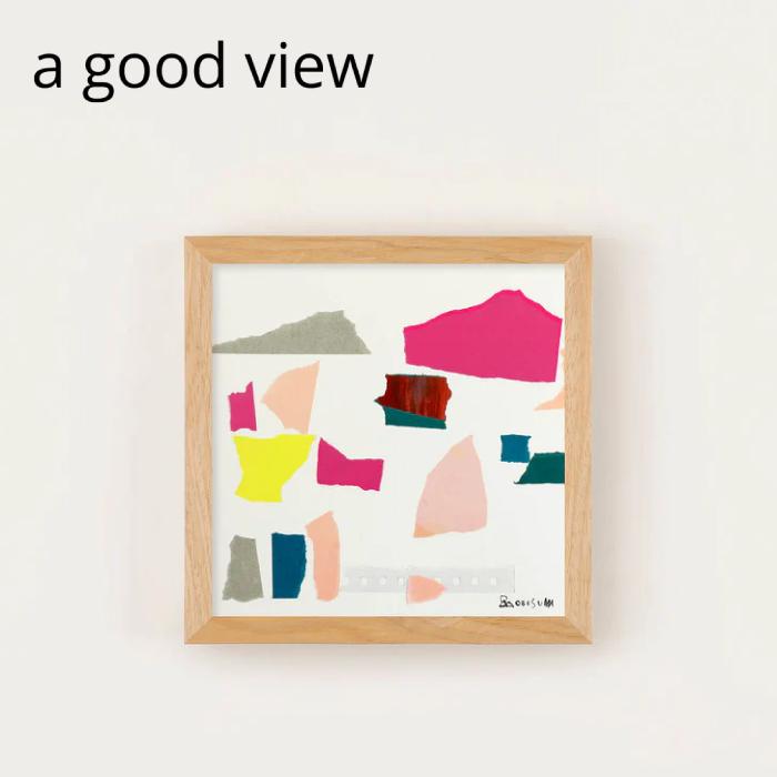 a good view ポスター 竜宮城 20×20cm おぶすま×河東梨香 / OBUSUMA × Rika Kawato アートポスター ...