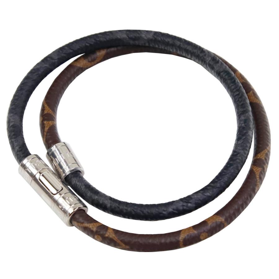 LOUIS VUITTON ブレスレット モノグラム エクリプス マカサー ブラスレ・キープイット M6555E ギフト プレゼント 2022 ブランド :vuitton-1124:ブランド ...