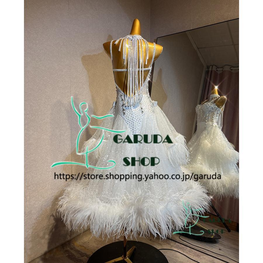 Garuda SHOP レディース社交ダンス衣装 競技ドレス ワルツドレス高級品 発表会用演出服パーティードレスワンピース セミオーダー可 品番5875 : Garuda SHOP - 通販 ...