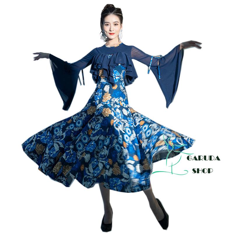 Garuda SHOP 社交ダンス衣装 レディースダンスレッスン練習ドレス＆ロングワンピース 激安 社交ダンス モダンドレス 品番5952 : 5952 : Garuda SHOP - 通販 ...