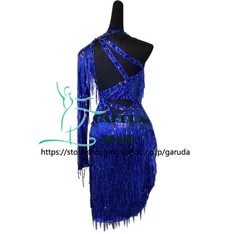 Garuda SHOP レディース社交ダンス衣装 競技ドレス ラテンドレス 高級品 発表会用演出服パーティードレス サイズ調整可 品番6754 : 6754 : Garuda SHOP ...