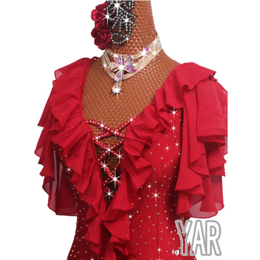 Garuda SHOP 社交ダンスドレス スタンダード レディース用ダンスモダン競技ドレス セミオーダー 発表会競技ドレス モダン ドレス 品番7342 : Garuda SHOP - 通販 ...