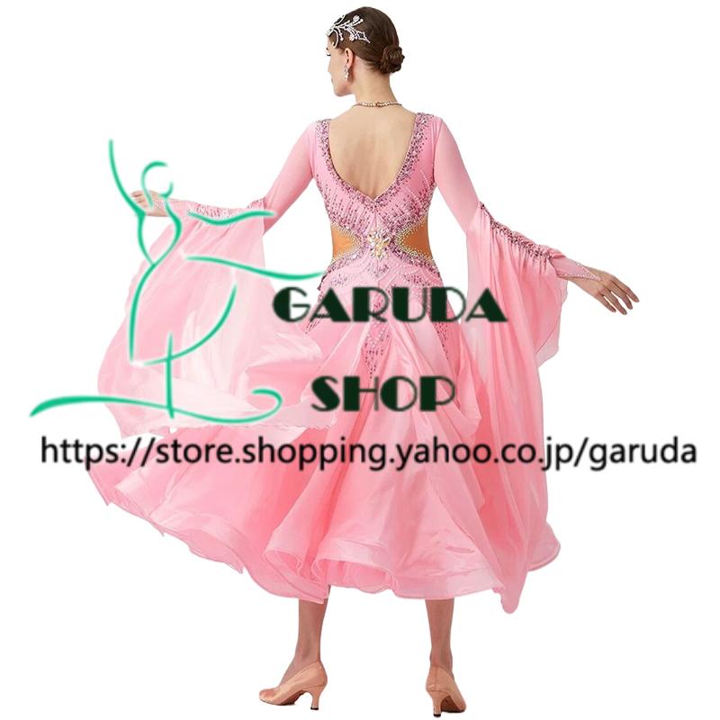 Garuda SHOP レディース社交ダンス衣装 競技ドレス モダンドレス高級ドレス 発表会用演出服パーティードレス 高級服 セミオーダー可 品番7645 : Garuda SHOP - 通販 ...