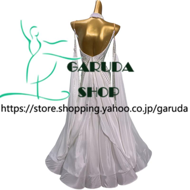Garuda SHOP レディース社交ダンス衣装 競技ドレス モダンドレス高級ドレス 発表会用演出服 高級服 セミオーダー可 スタンダードドレス 品番8045 : Garuda SHOP ...
