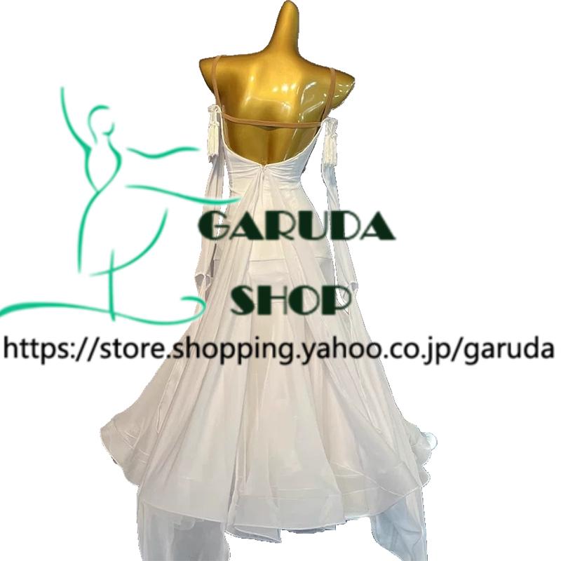 Garuda SHOP レディース社交ダンス衣装 競技ドレス ダンス練習ドレス 発表会用演出服ドレスワンピース スタンダードドレス セミオーダー可 品番8466 : Garuda SHOP ...