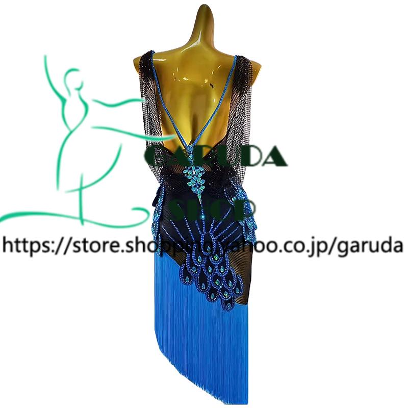 Garuda SHOP 社交ダンス高級衣装 セミオーダードレス ラテン競技高級ドレス パーティードレス 社交ダンス衣装ラテン 社交ダンス衣装ルンバ 品番8869 : 8869 : Garuda ...