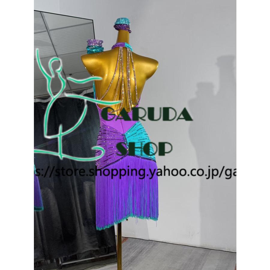 Garuda SHOP 社交ダンス高級衣装 セミオーダードレス ラテン競技高級ドレス パーティードレス 社交ダンス衣装ラテン 社交ダンス衣装ルンバ 品番8973 : Garuda SHOP ...