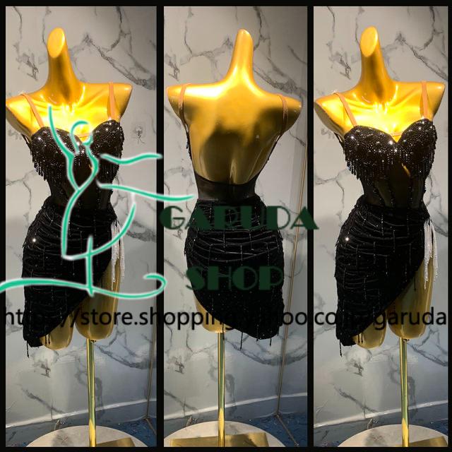 Garuda SHOP 社交ダンス高級衣装 セミオーダードレス ラテン競技高級ドレス パーティードレス 社交ダンス衣装ラテン 社交ダンス衣装ルンバ 品番9104 : Garuda SHOP ...