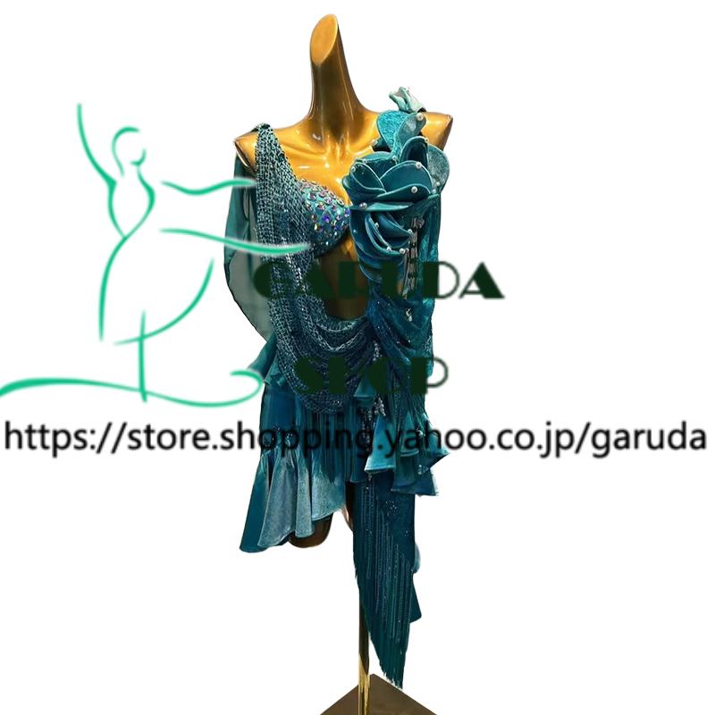 Garuda SHOP 社交ダンス高級衣装 セミオーダードレス ラテン競技高級ドレス パーティードレス 社交ダンス衣装ラテン 社交ダンス衣装ルンバ 品番9319 : Garuda SHOP ...
