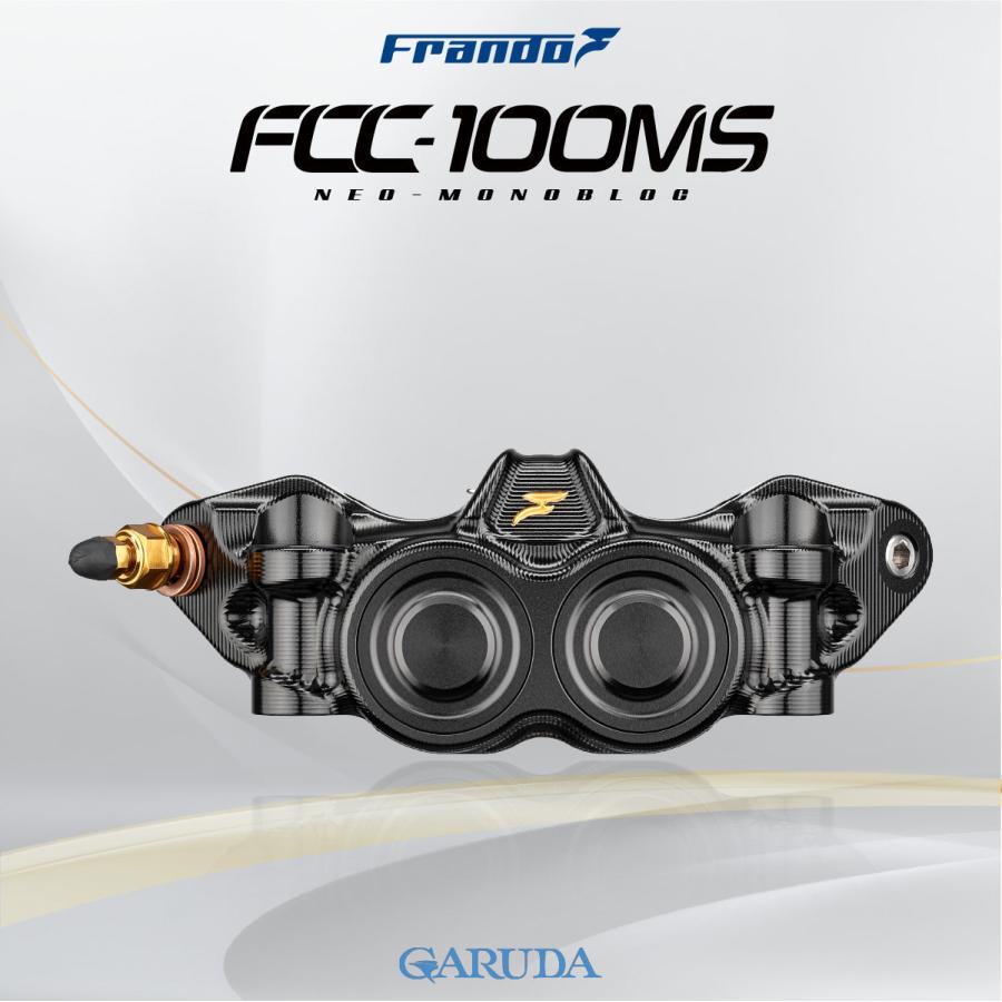 Frando フランド FCC-100MS 4POT CNCラジアルモノブロックキャリパー 100mmピッチ : GARUDA ONLINE STORE - 通販 - Yahoo!ショッピング