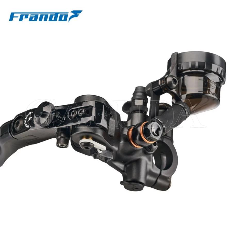 Frando（フランド） FMF-130S ラジアルマスターシリンダー 右/ショート/ゴールド 可倒式レバー 機械式スイッチ 可変レシオ ...