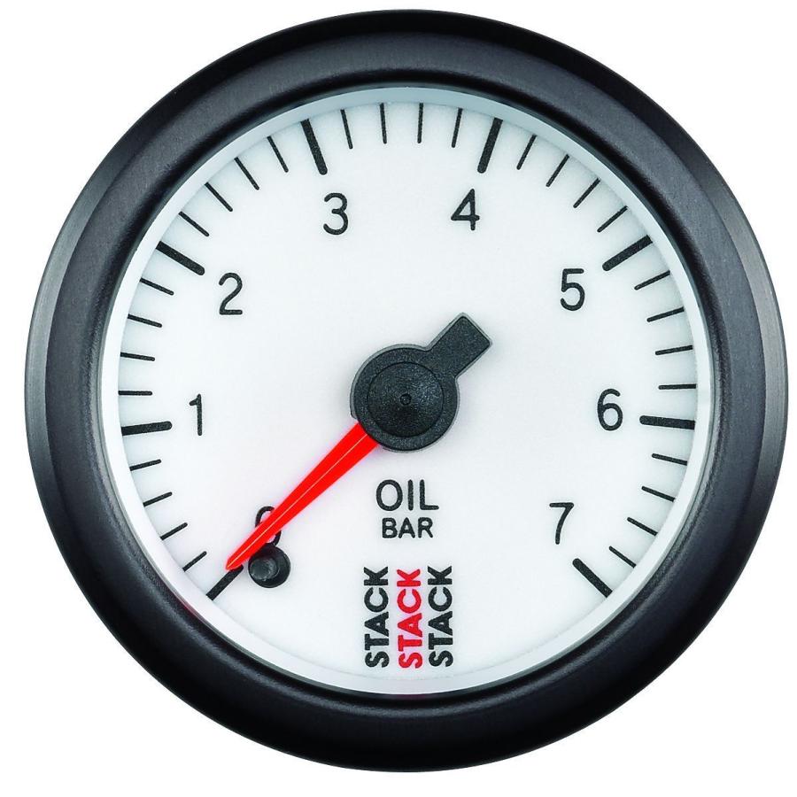 STACK（バイク） [ST3301 / ST3351] 油圧計 0-7bar STACK【スタック】 ステッピング : GARUDA ...