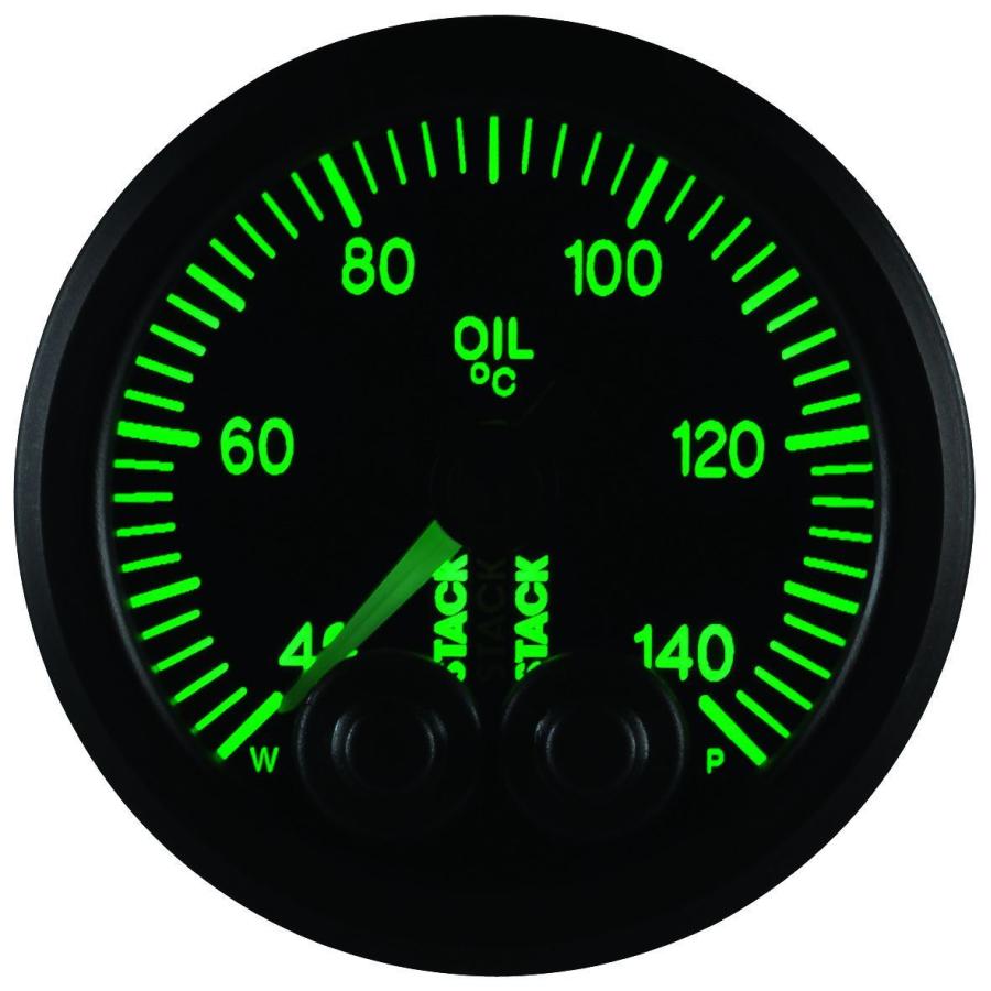 STACK（バイク） ST3509 油温計 STACK【スタック】 プロコントロール : GARUDA ONLINE STORE - 通販 - Yahoo!ショッピング