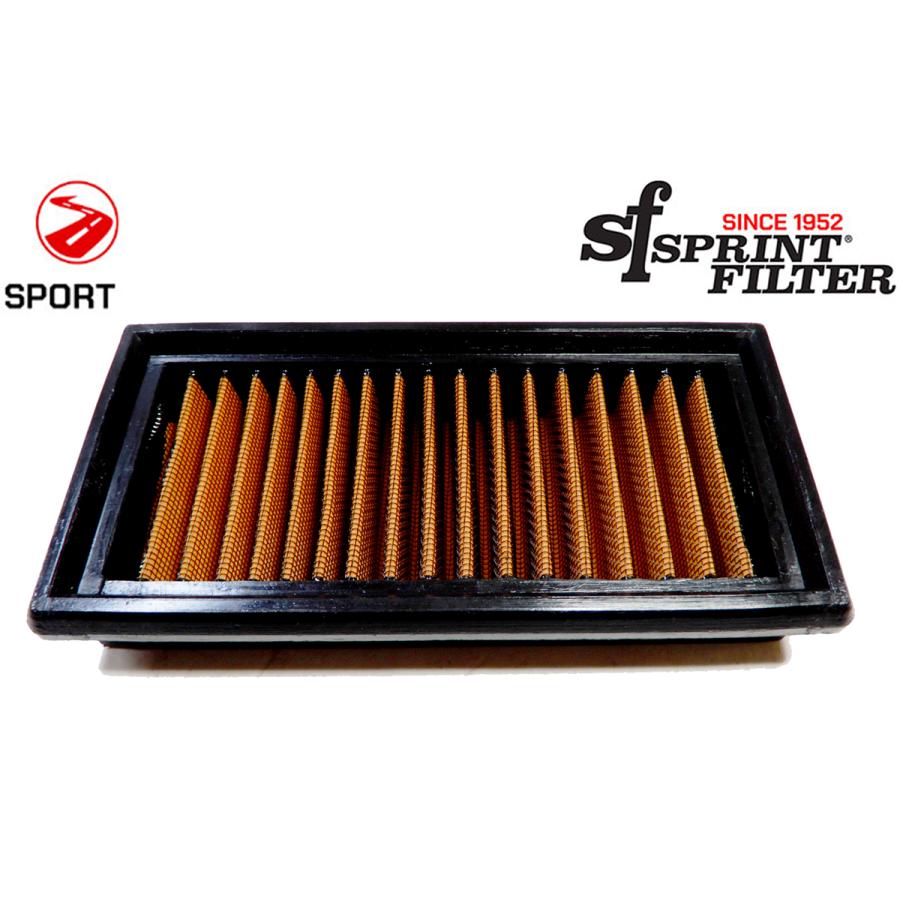 SPRINTFILTER【P102S】フィアット PANDA[141]*, UNO/ ランチア Y10用 純正交換タイプ乾式エアフィルター FIATパンダ,LANCIA : GARUDA ...