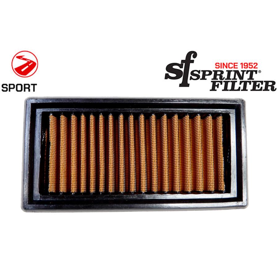 SPRINTFILTER【P102S】フィアット PANDA[141]*, UNO/ ランチア Y10用 純正交換タイプ乾式エアフィルター FIATパンダ,LANCIA : GARUDA ...