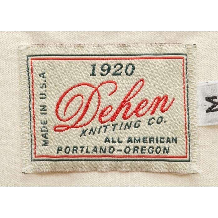 Dehen 1920(デーヘン) 創業100周年 限定 スクリーンプリント Tシャツ ナチュラル アメリカ製 100 Year ...
