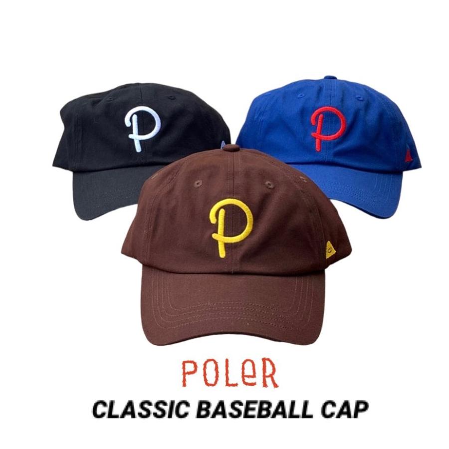 POLeR ポーラー ベースボールキャップ CLASSIC BASEBALL CAP｜3カラー : セレクトショップ我流 REVERSAL 正規店 - 通販 - Yahoo!ショッピング