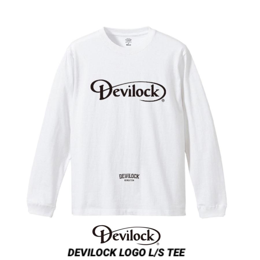 DEVILOCK デビロック Tシャツ 長袖 ロンT DEVILOCK LOGO L/S TEE（2カラー）｜裏原ファッション :231010006:セレクトショップ我流 REVERSAL ...