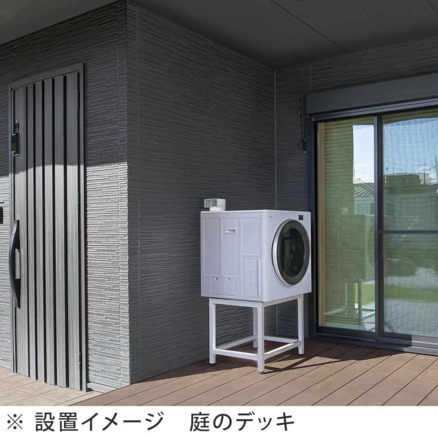 リンナイ RDT-63NTU 衣類乾燥機 乾太くん デラックスタイプ 操作パネル上部 乾燥容量6kg 左開き 軒下設置用モデル [本体保護カバー/排湿トップ付属][受注生産] : 給湯器の取替 ...
