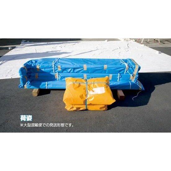 伸縮式キャスターテント たため〜るくん 水平タイプ ( 屋内用 ) 間口 3.3m x 奥行 4m 全高 3.45m 有効高 3.0m skr-ttm334-s-3 : ゲート工業ヤフー ...